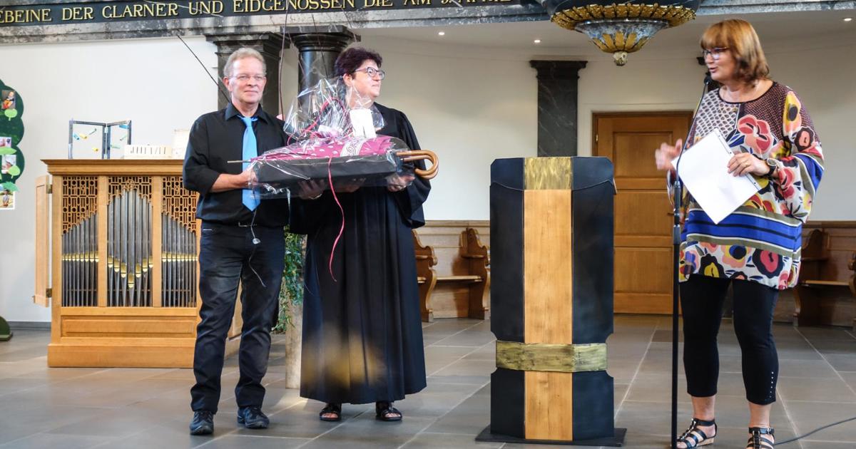 Emotionaler Abschied von Pfarrerin Christina Brüll | Reformiert GL