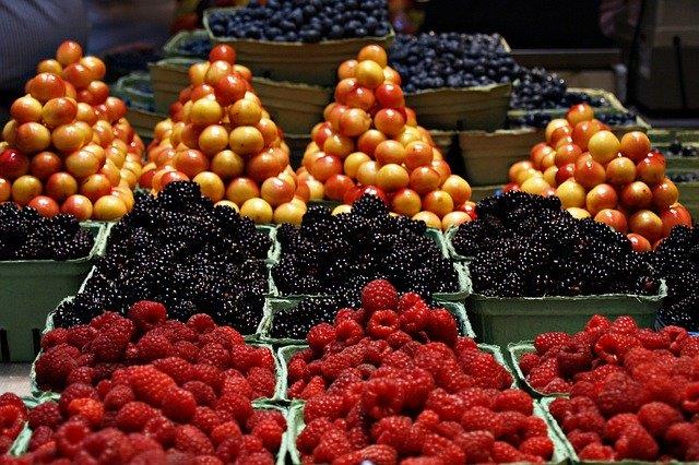 Marktstand-Ausmalbild | Reformiert GL